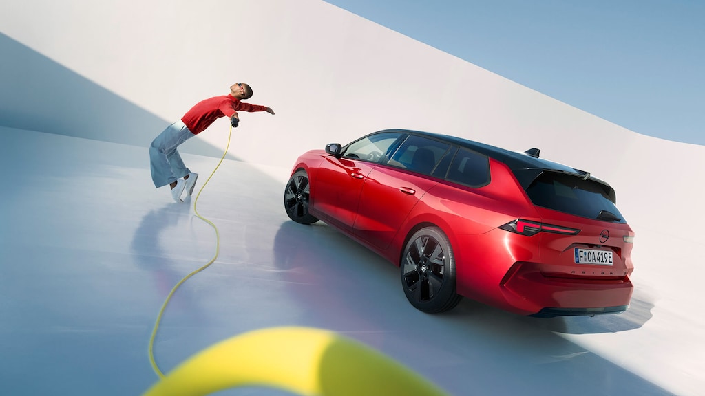 Moderne Elektroautos von Opel für die Zukunft