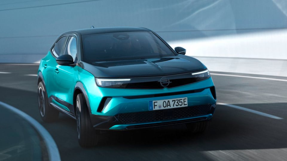 Moderne Elektroautos von Opel für die Zukunft