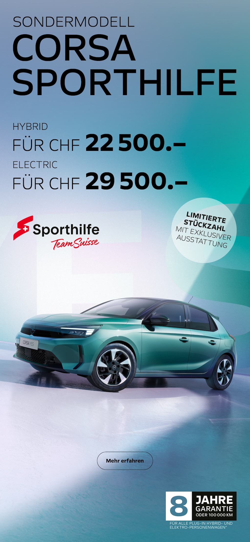 Opel Schweiz | Neue Fahrzeuge und Angebote