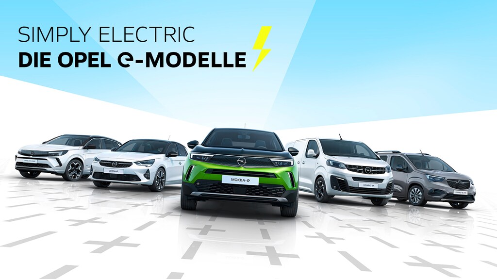 Opel e-Mobilität | Elektrisch unterwegs | Opel Schweiz